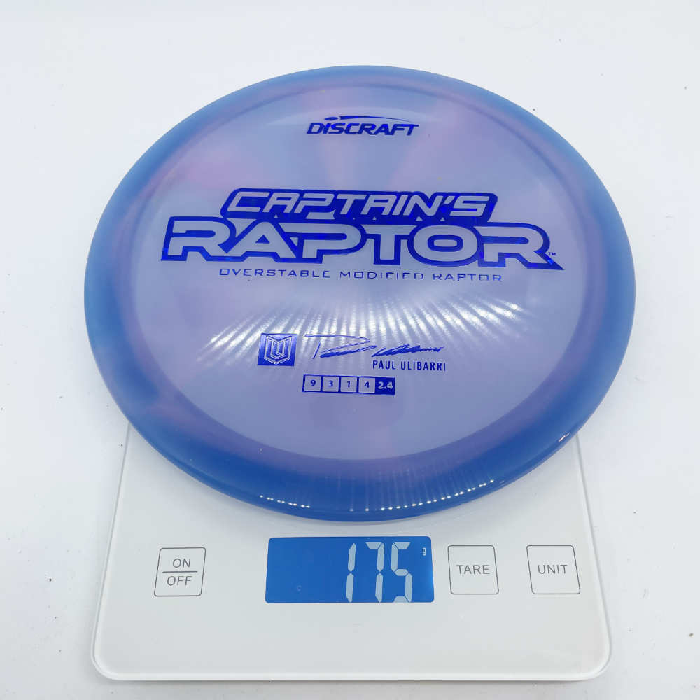 Discraft Captain's Raptor - Z Swirl Paul Ulibarri 2025 Tour Series ...