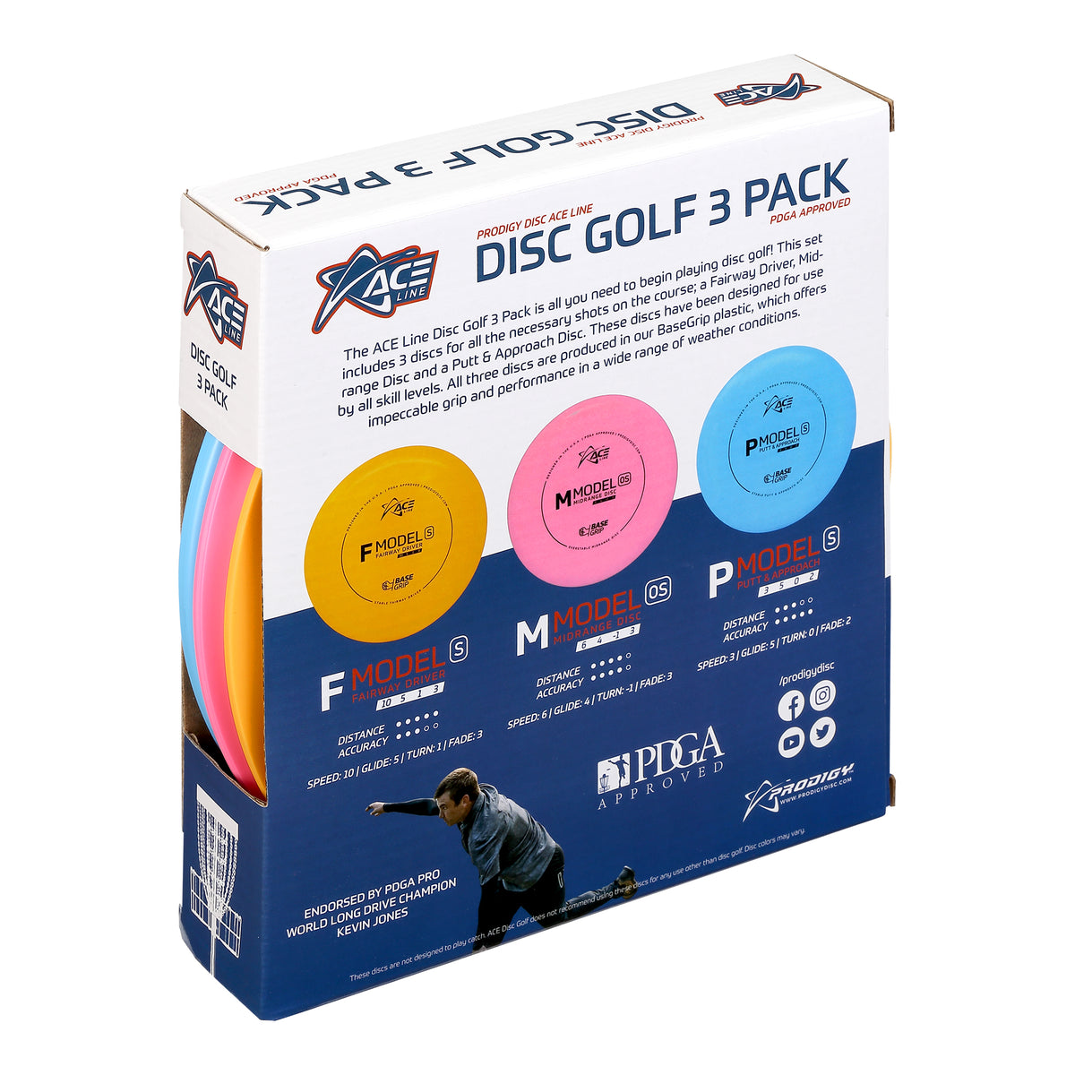 Prodigy Ace Line Disc Golf 3 Pack – Tombstone Discs
