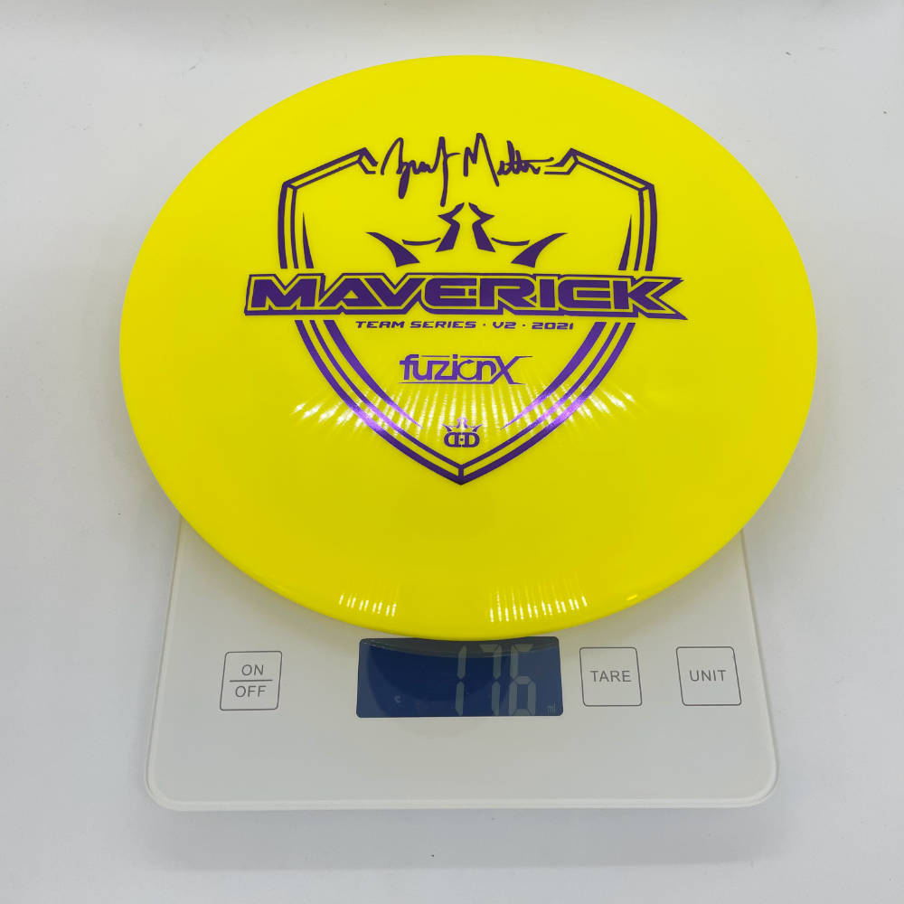 Dynamic Discs Fuzion-X Maverick Zach Melton 2021 Team Series V2 ...